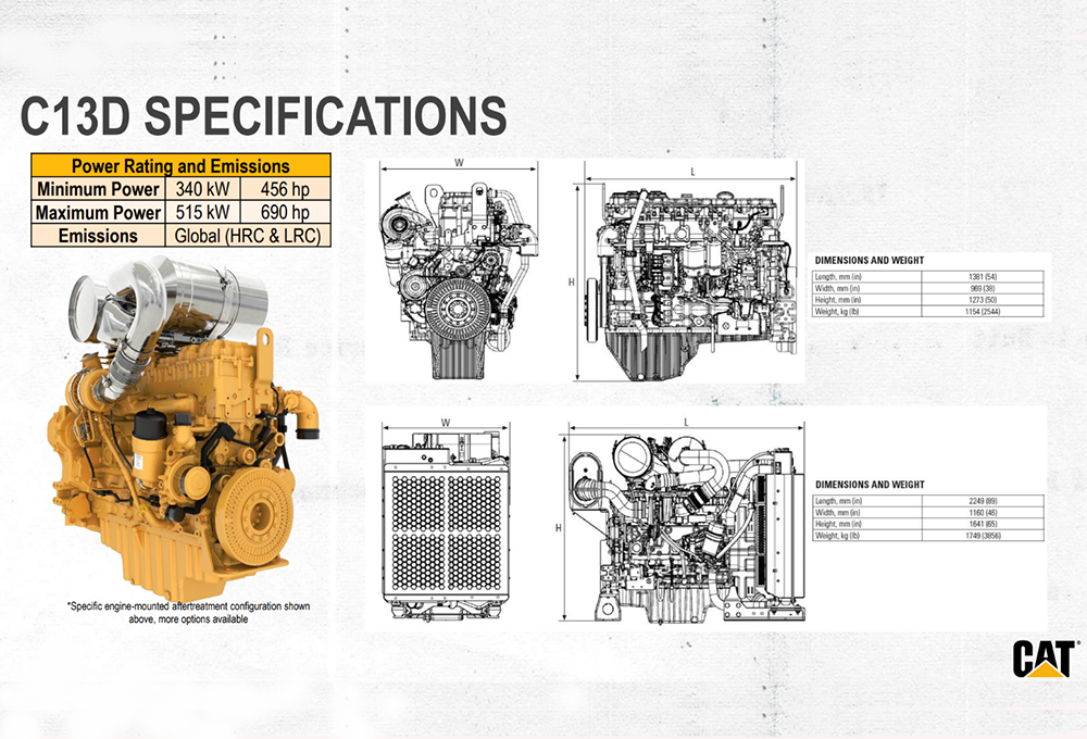 Caterpillar C13d